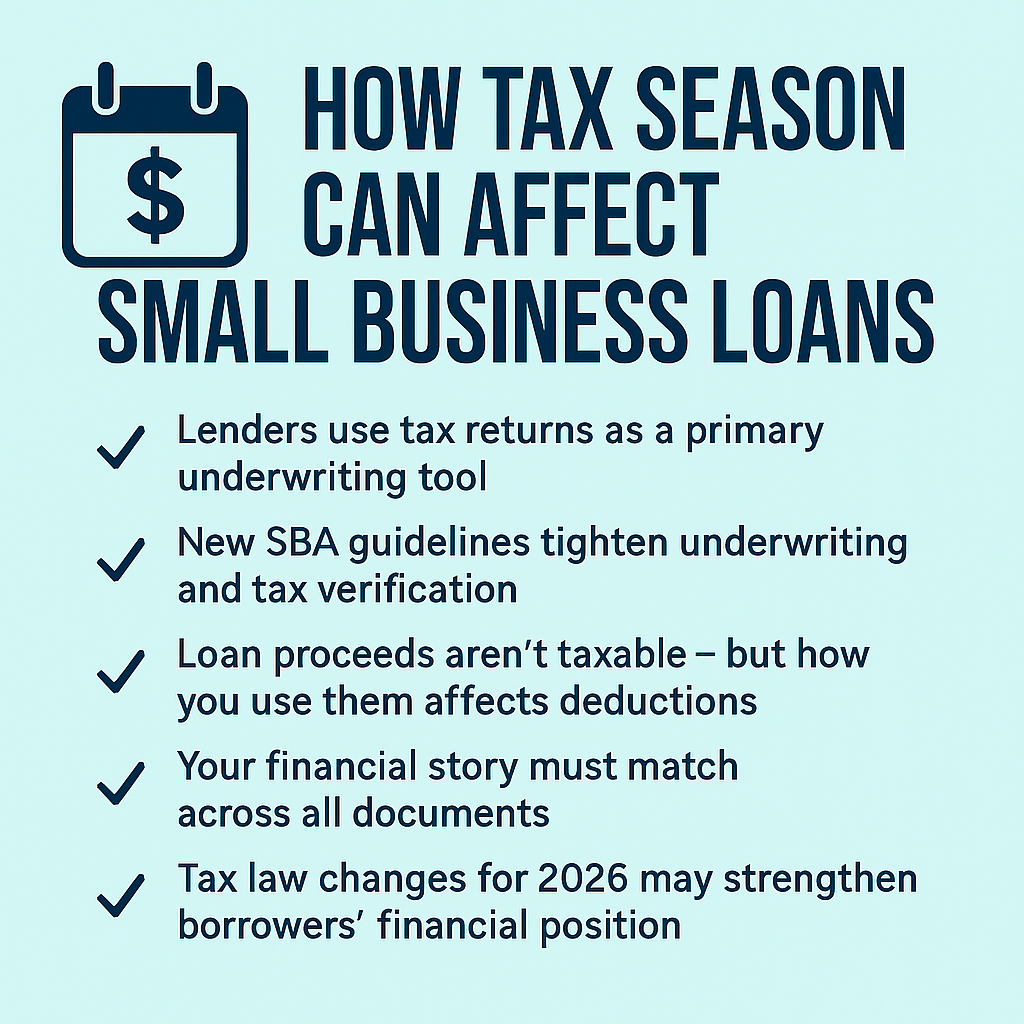 How Tax Season Can Affect Your Ability to Get a Small Business Loan ...